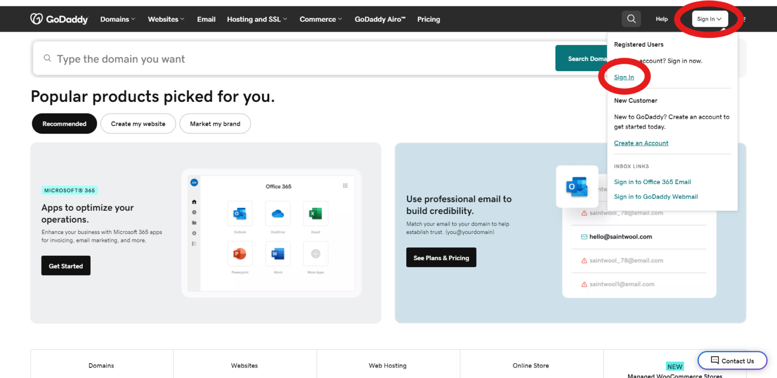 How to Give Your Developer Access to Your GoDaddy Account - Mission Bay ...